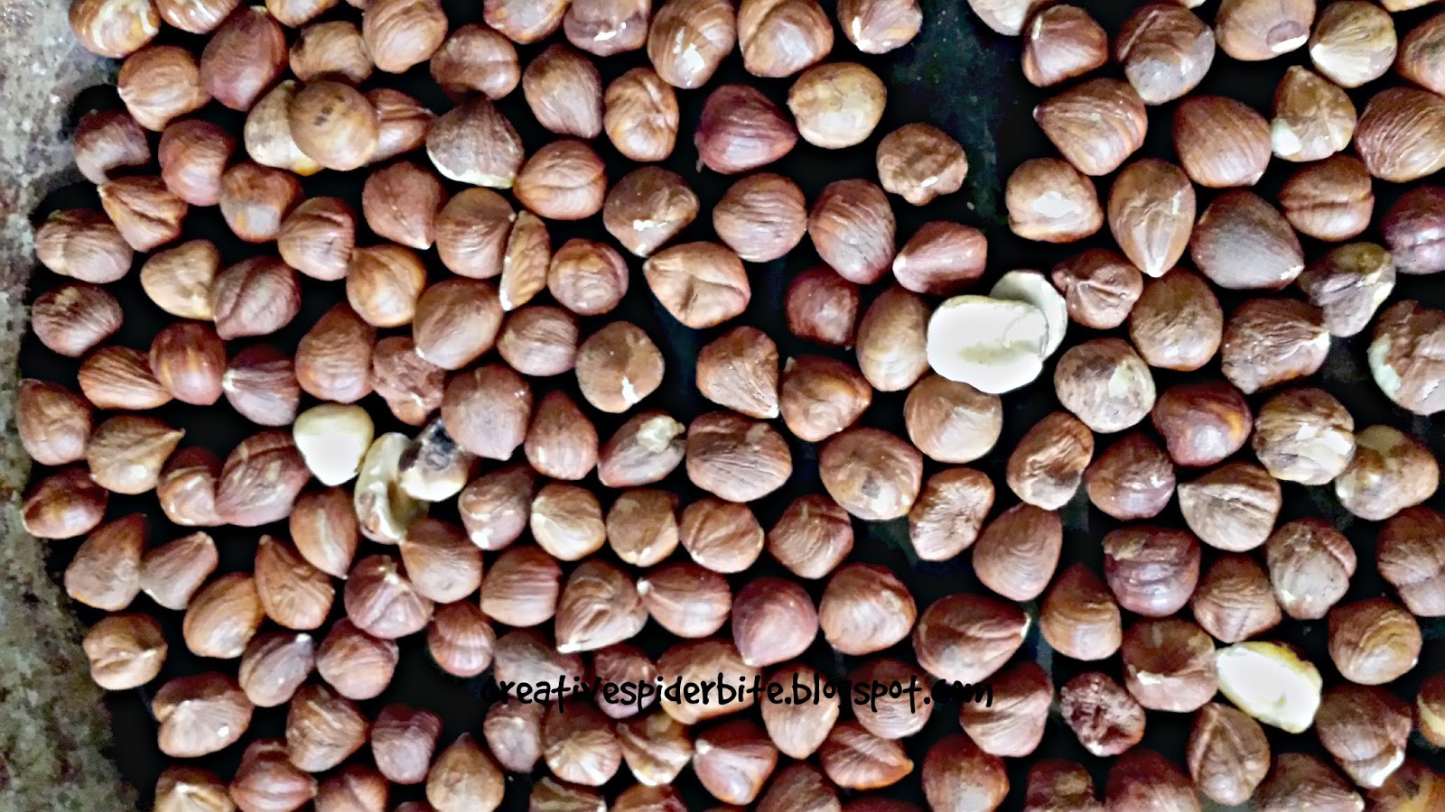 Bitten by that creative Spider: How to make your own Roasted Hazelnut ...