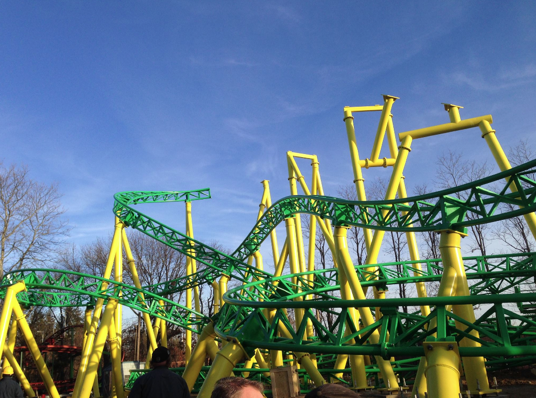 NewsPlusNotes: Adventureland's Turbulence Coaster Now Complete