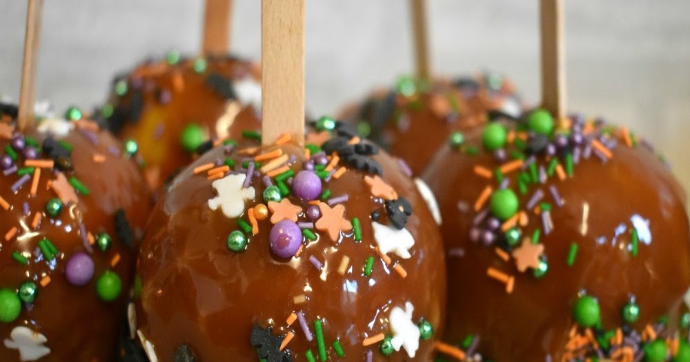 Homemade Toffee Apples - Whimsical Mumblings