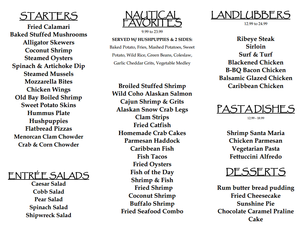 Santa Maria Restaurant: May 2014