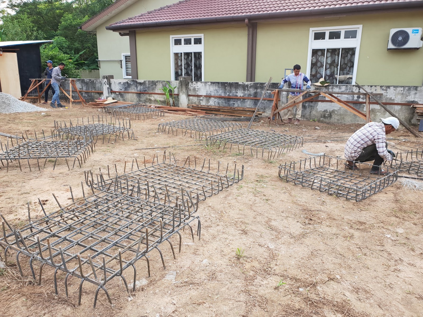 Pengalaman Membina Banglo Sendiri: Footing