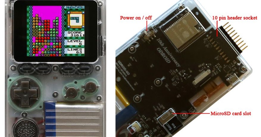 Time Tripper: Arduinoベースのゲームボーイのようなコンソール「ODROID-GO」が安い！