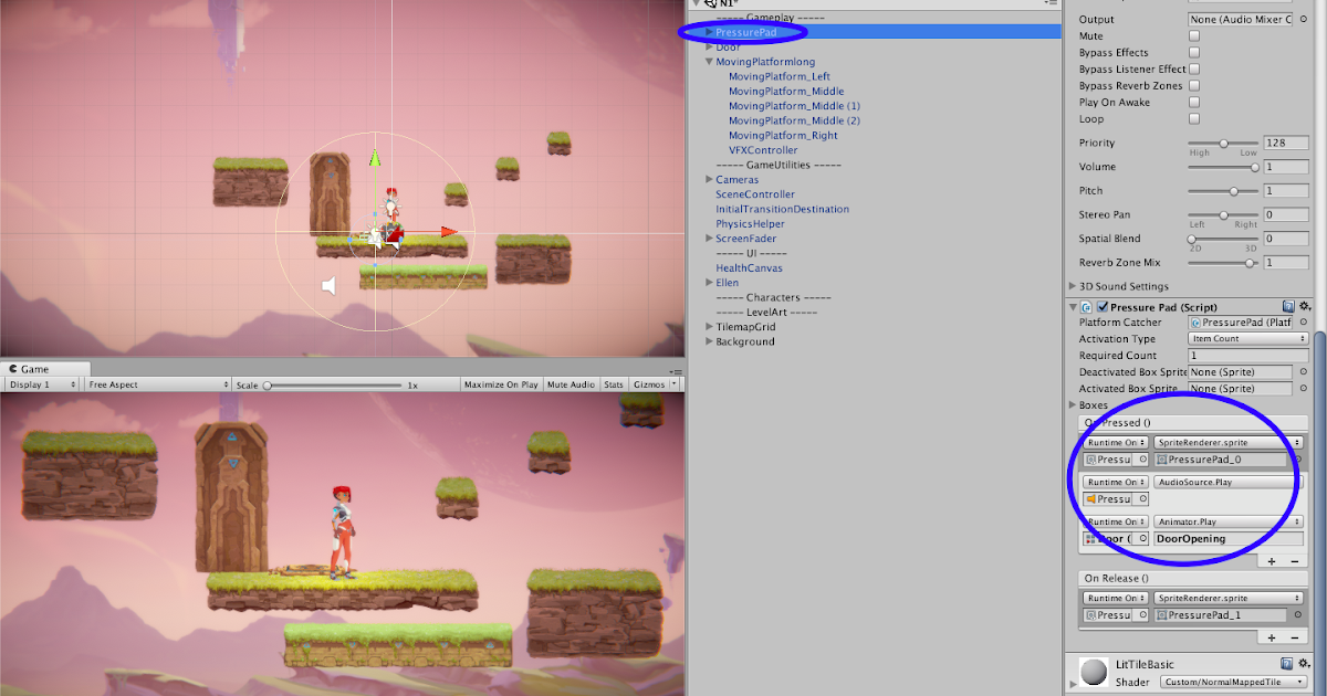 Unity 2d Game Kitやってみた[日本語訳1 6] Movelog