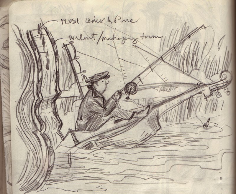 Planning Trim and Double Bass Fishing Boat