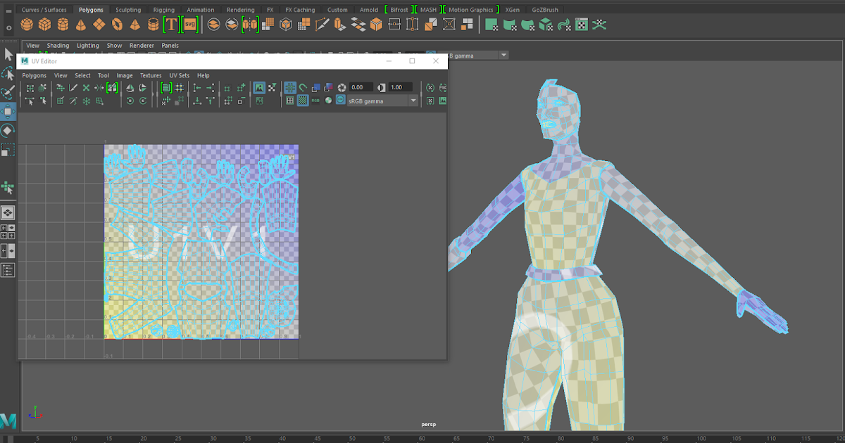 Master's Project - Unwrapping and Texture Tests
