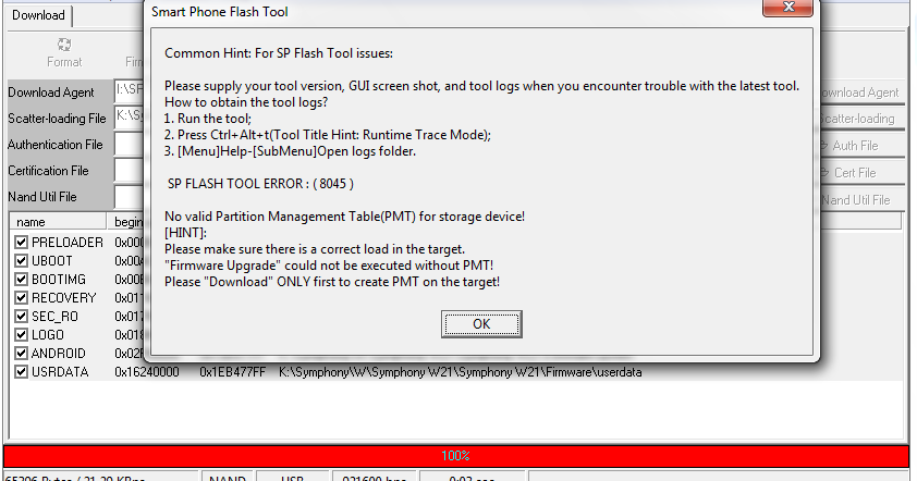 JoBaYaR TeLeCoM BD: Symphony W21-2g,3g Dead Boot Recovery Dead after ...