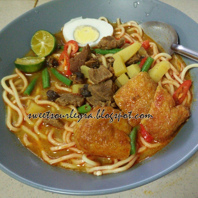 Resepi Mee Kari Citarasa Sendiri Yang Sedap Dan Mudah