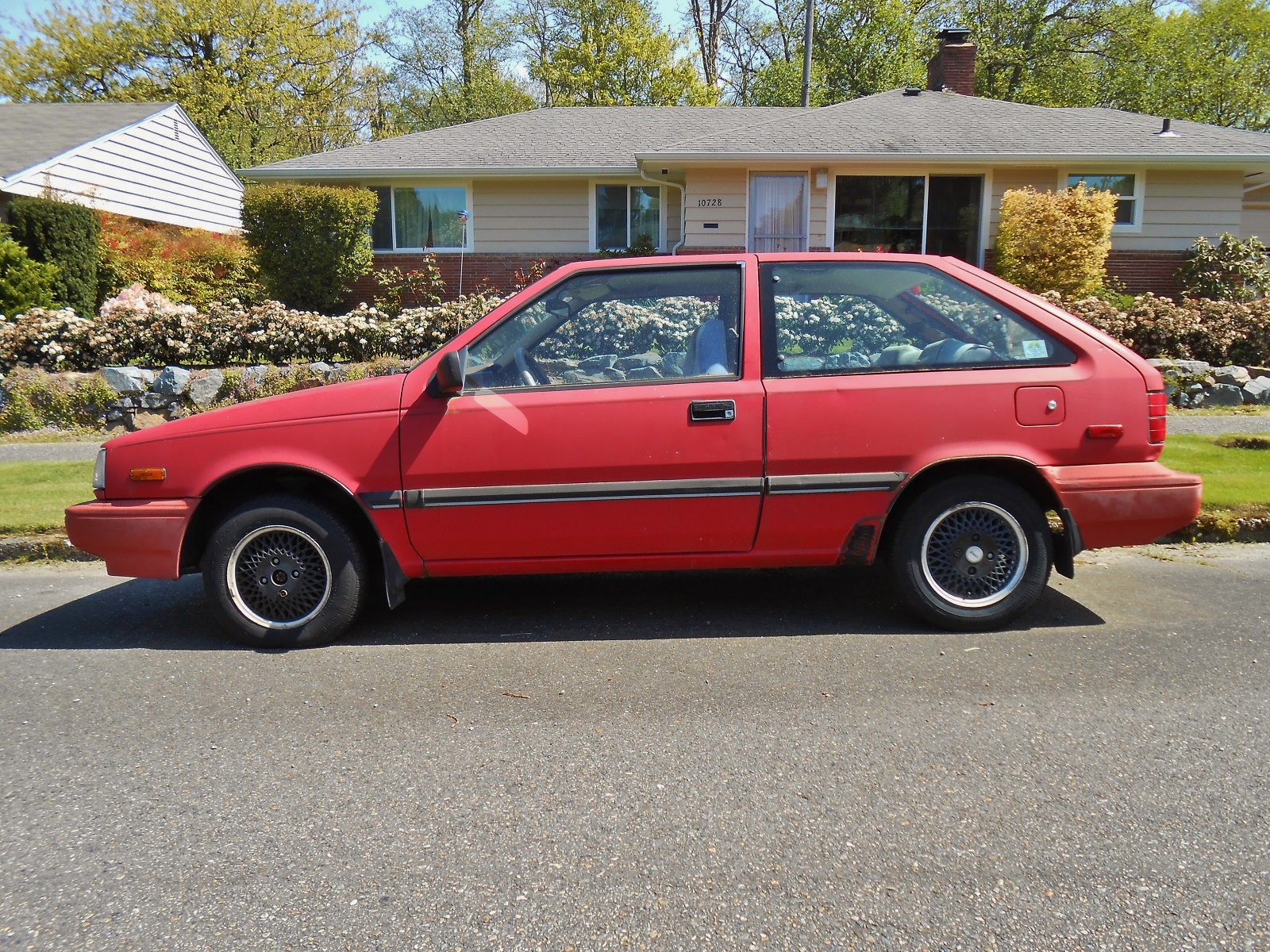 Seattle's Parked Cars: 1987 Hyundai Excel GL