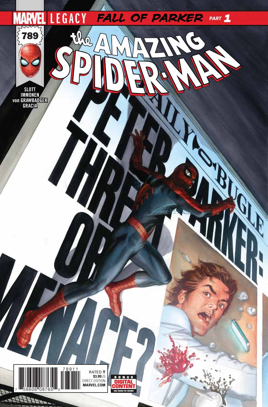SNEAK PEEK : "The Amazing Spider-Man: The Fall Of Parker"
