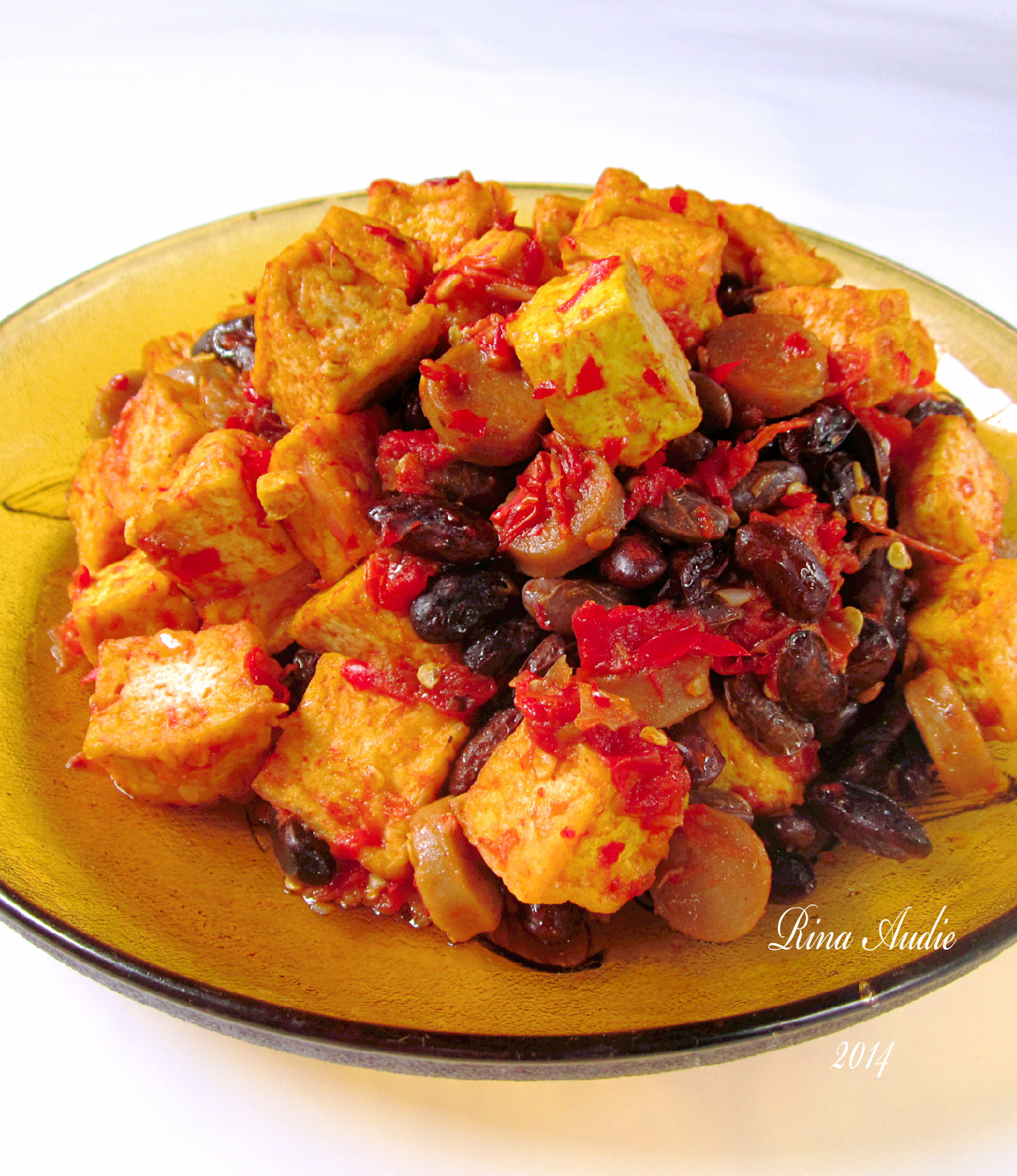 Balado Tahu Sosis dan Kacang Merah - DapurManis