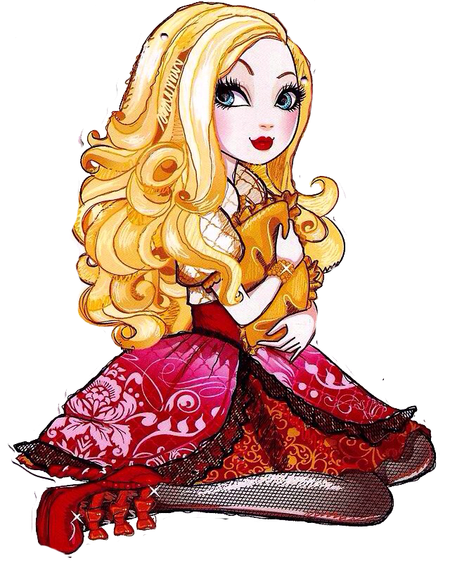 Ever after high artworks: Png Apple white