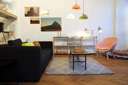 PURE styling: inside design: HAY brand store