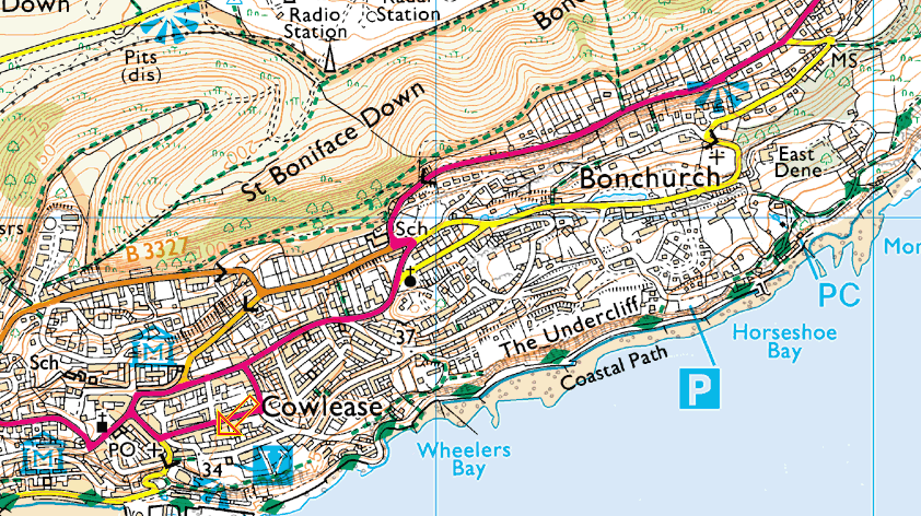 Lin's Isle of Wight Walking Blog: Walk 3 The Bonchurch Walk - 2.5 miles
