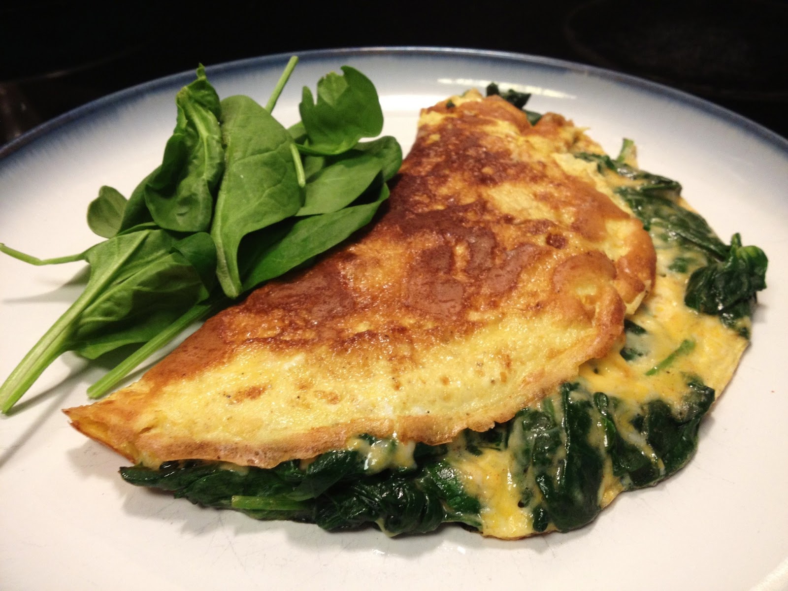what's for sups?: Spinach Omelette