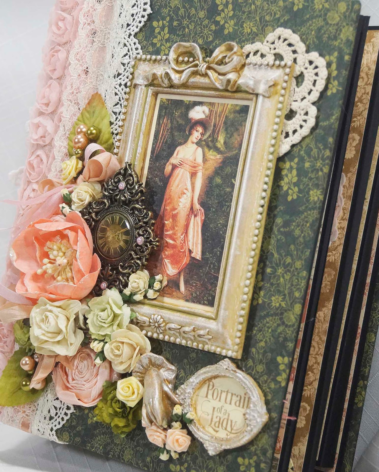 Terry's Scrapbooks: Graphic45 Portrait Of A Lady Scrapbook Mini Album ...