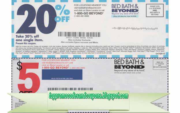 Free Promo Codes and Coupons 2023: Bed Bath and Beyond Coupons