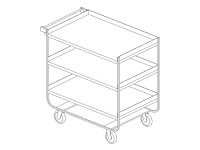 BIM HEALTHCARE REVIT FAMILIES : Utility Carts