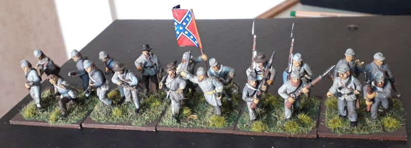 28mm Heroes: The Final Confederate Units (for now)