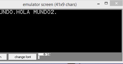 ISC Sauceda Carolina: Programa Hola Mundo en lenguaje ensamblador