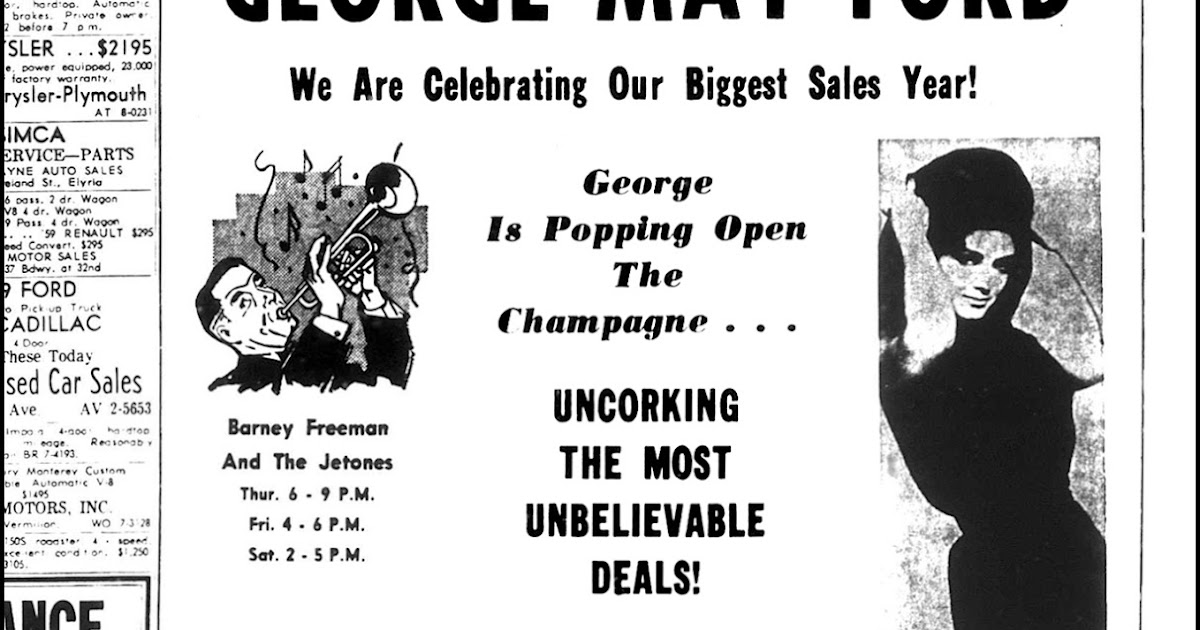 Brady's Bunch of Lorain County Nostalgia: George May Ford Ad – June 23 ...