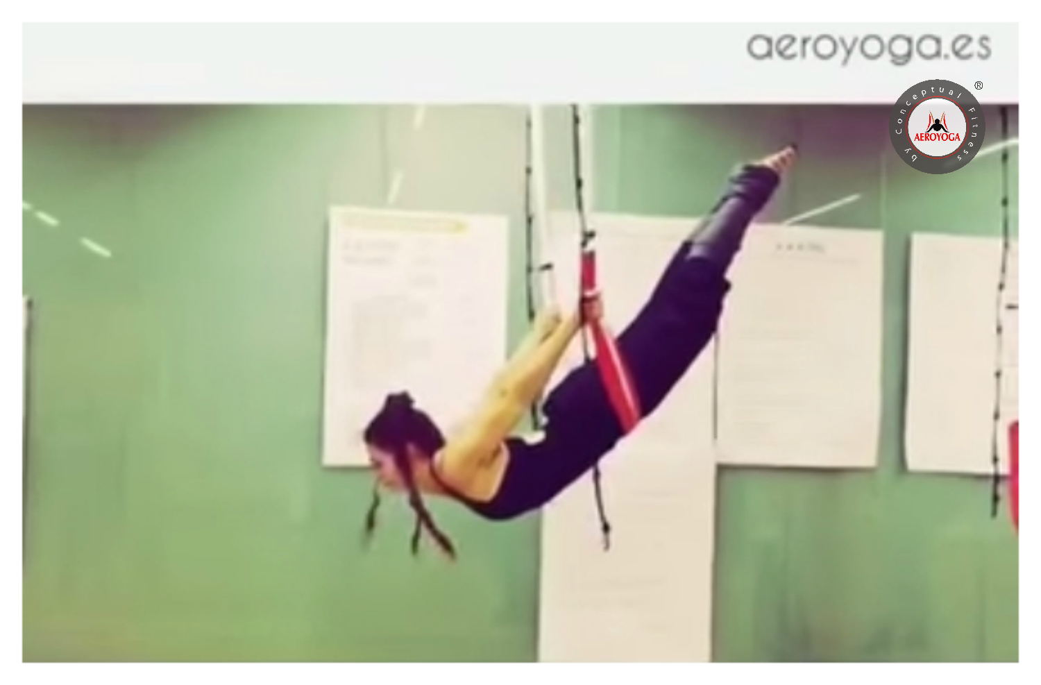 AERO YOGA INSTITUTE: Ejercicio Acrobático de AeroYoga ® en Barcelona ...