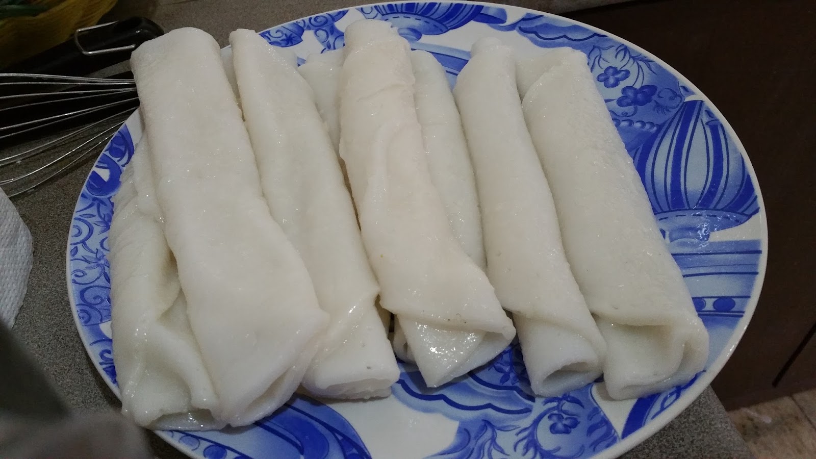 Jess-KITCHEN-Lab: Chee Cheong Fun with thick sweet sauce