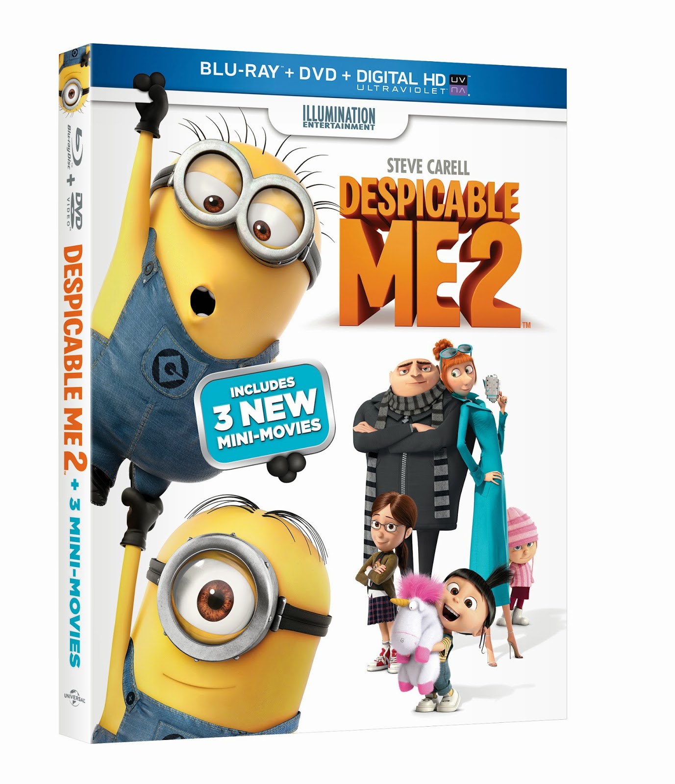 Despicable Me 2 on Blu-ray 12/10 & Bonus Sneak Peek!‏ - AnnMarie John