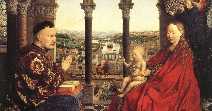 HISTORIA DEL ARTE : temas, imágenes y comentario: VAN EYCK. Virgen del ...
