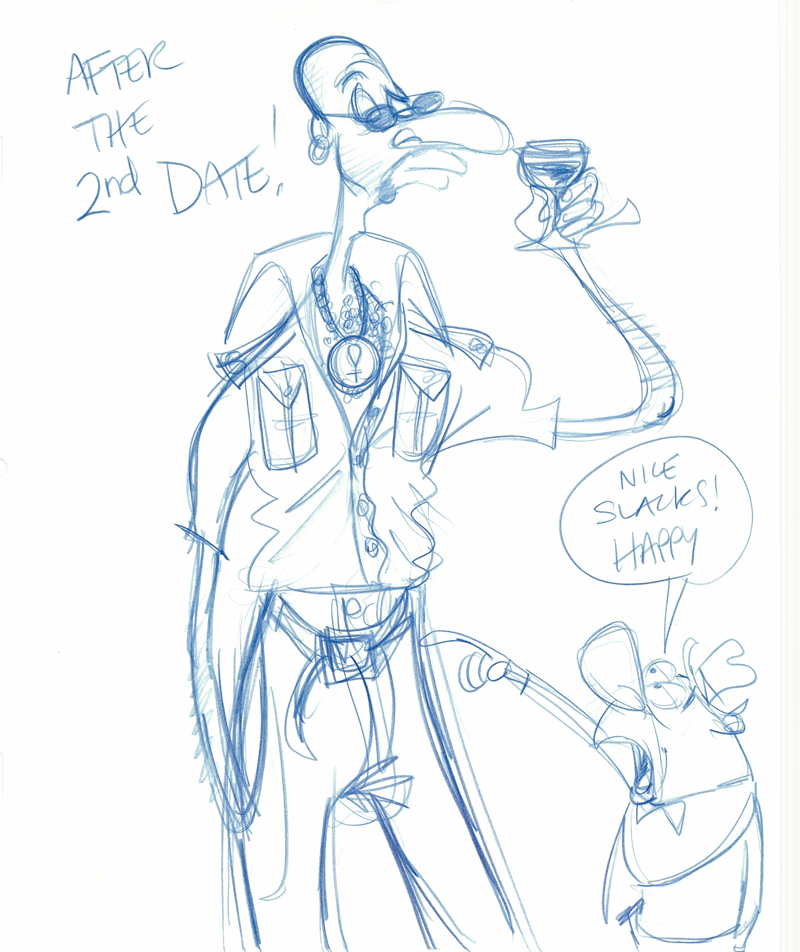 Daryl Graham Animated People: Meet Happy Ginsberg