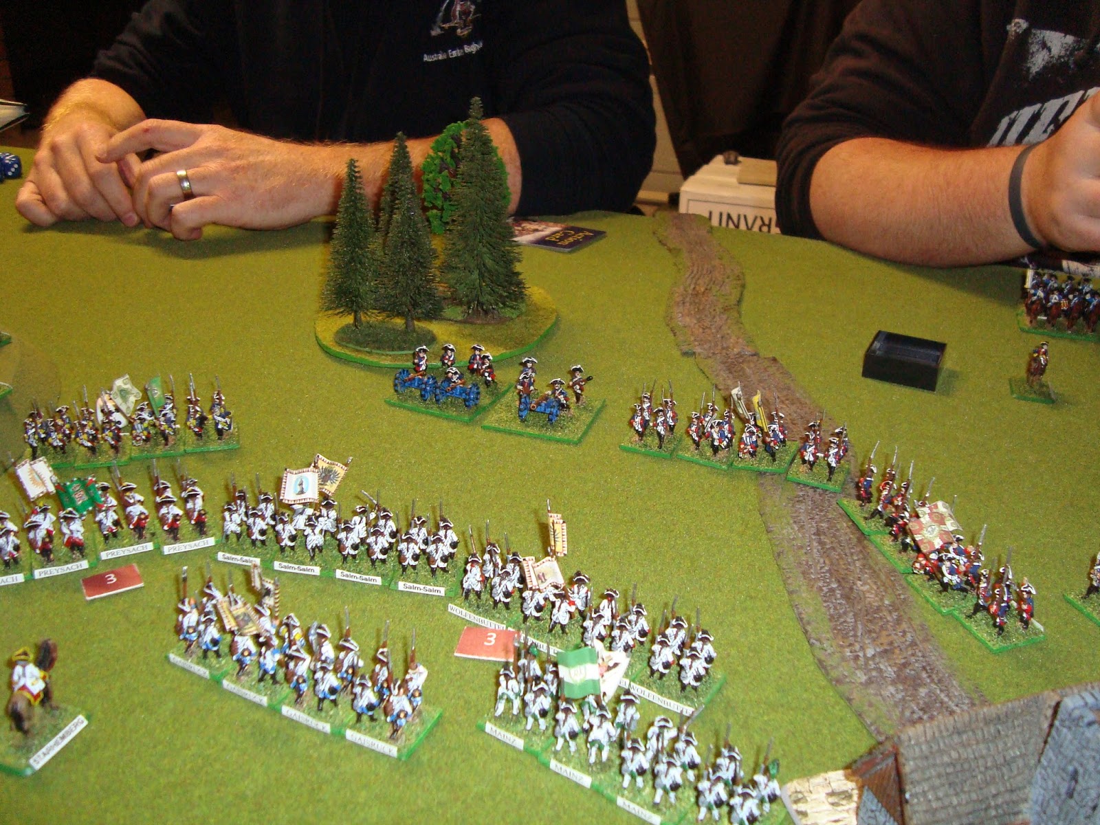 Hugo Throbbington: Maurice wargame 15mm SYW