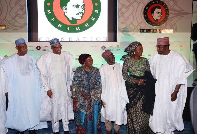 President Buhari at the Murtala Muhammed's 40th Memorial Lecture