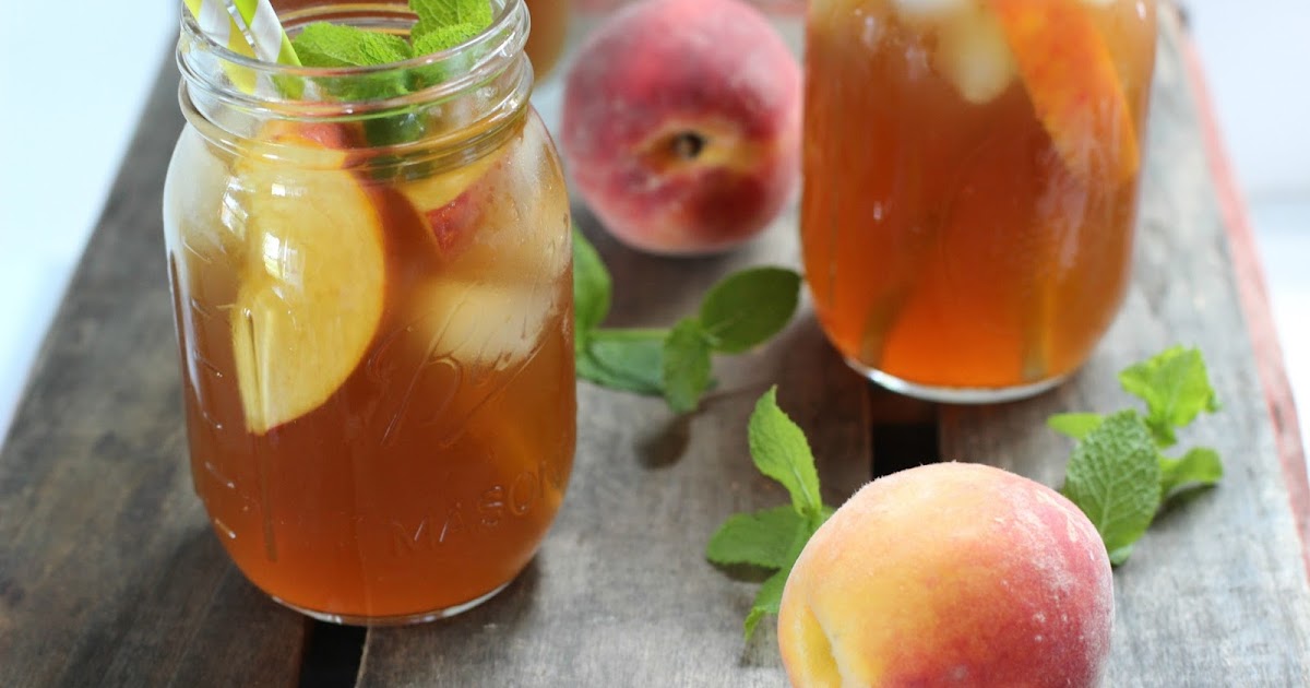Served Up With Love: Peach Tea