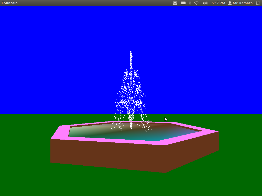 Graphics, Game Development and Digital Art: Flowing Fountain - An Animation