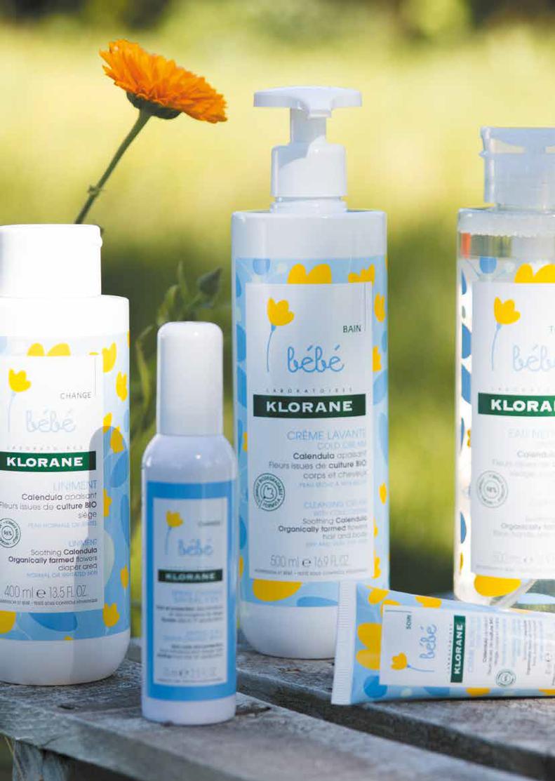 Línea KLORANE BEBÉ, con fórmulas seguras y naturales. ~ MIL IDEAS MUJER