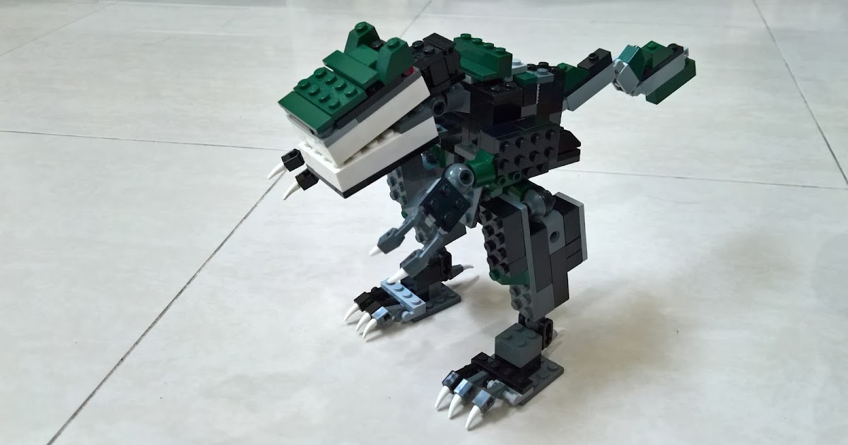 Kids' Lego Construct: T-Rex