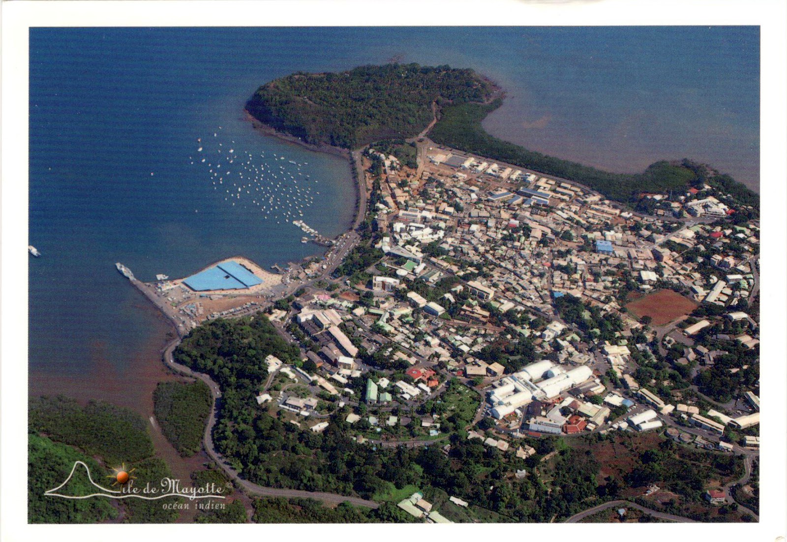 WORLD, COME TO MY HOME!: 1687 FRANCE (Mayotte) - Aerial view of ...
