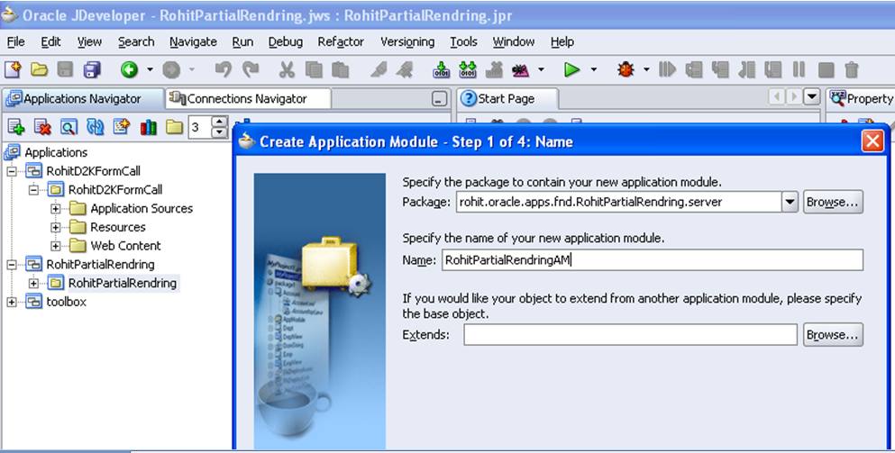 Oracle Application S Blog Partial Page Rendering In Oaf Page