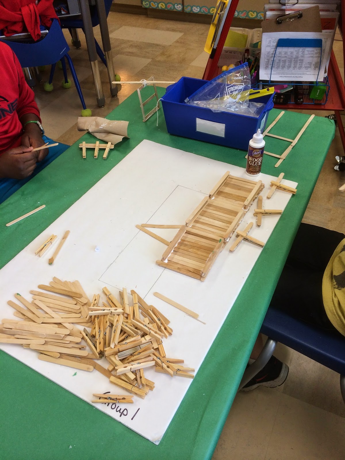 Room to Bloom in 3rd Grade: Bridge Building
