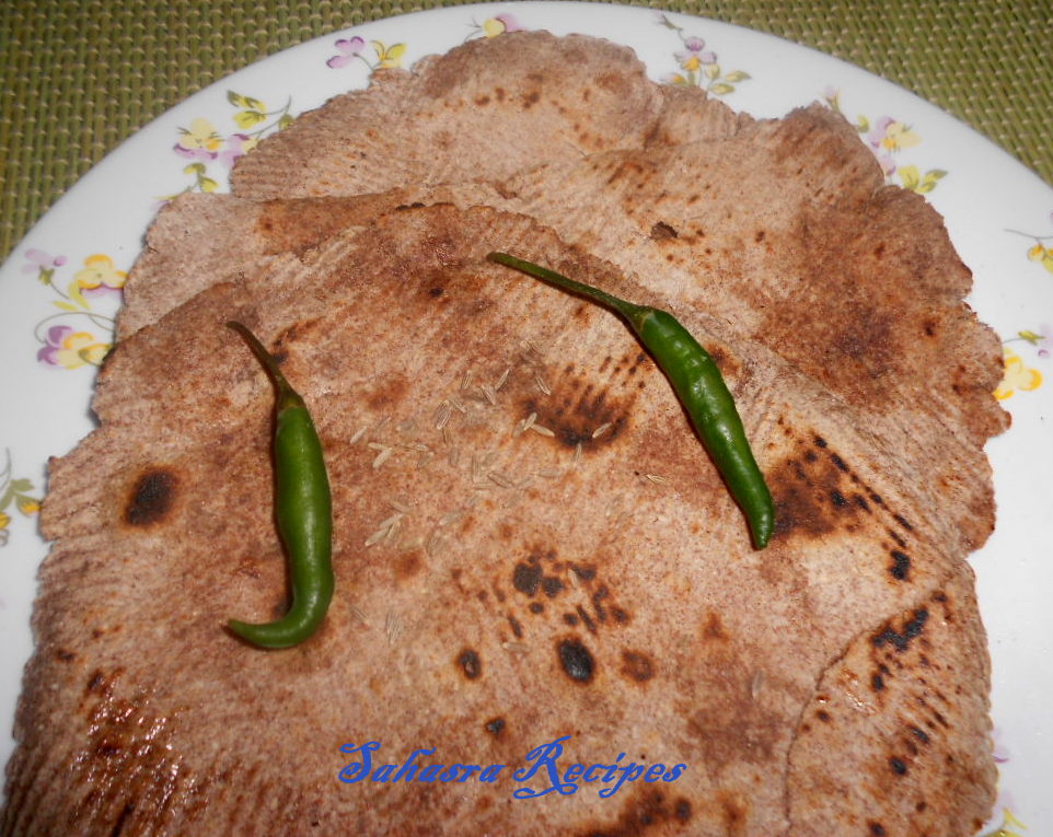 Sahasra Recipes: Masala Roti