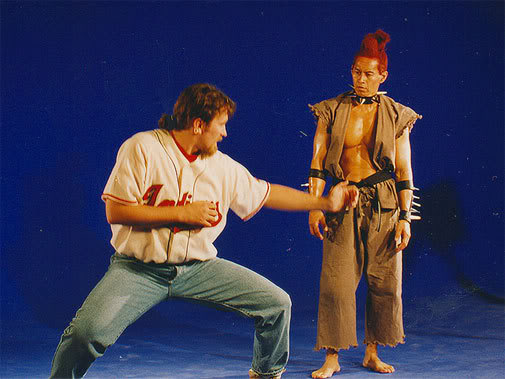 NeoGamer: Making of - Fotos da produção de Street Fighter: The Movie Game