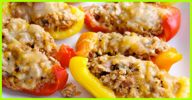 Bell Pepper Nacho Boats weight watchers SmartPoints: 4 | w w recipes