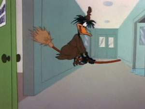 Cartoon-Vergleich: STUPOR DUCK