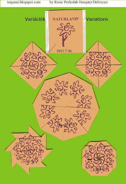Teabag folding = Teatasak hajtogatás: július 2013
