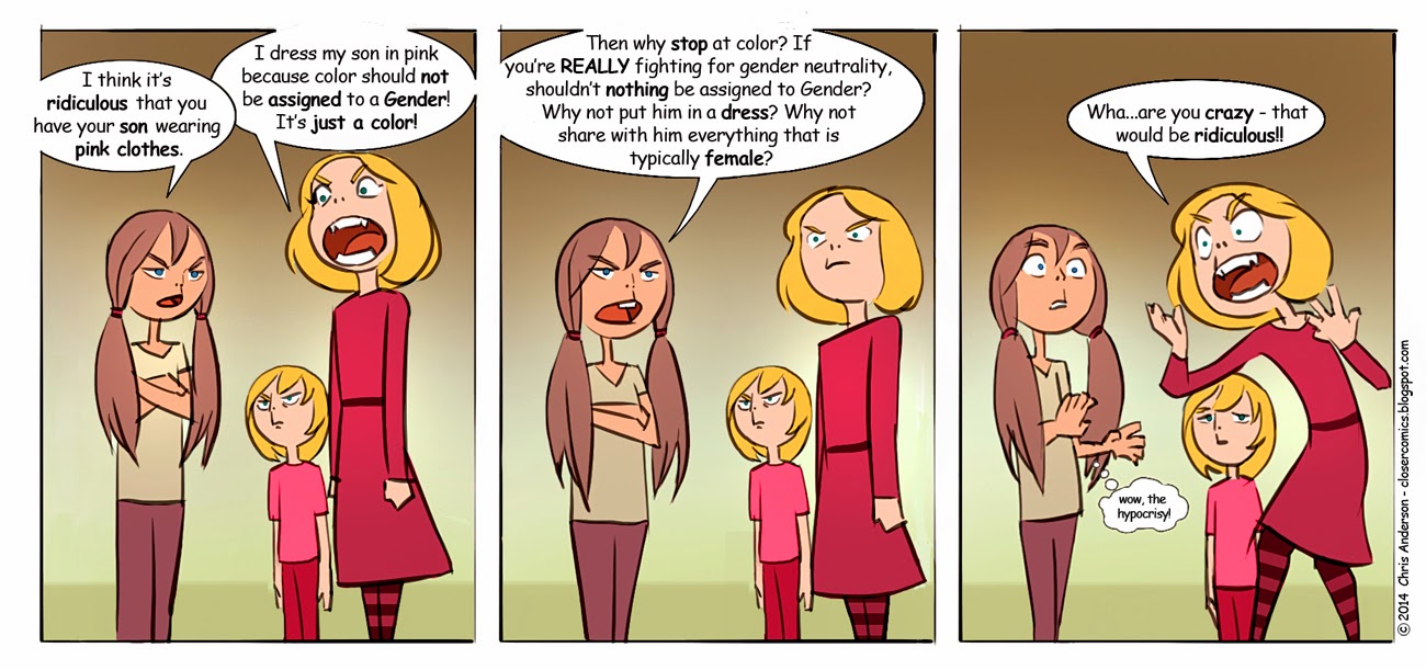 A CLOSER LOOK AT LIFE: The FIRST COMIC of this NEW BLOG.