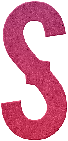 Abecedario Rosa en Fieltro. Pink Alphabet in Felt. - Oh my Alfabetos!