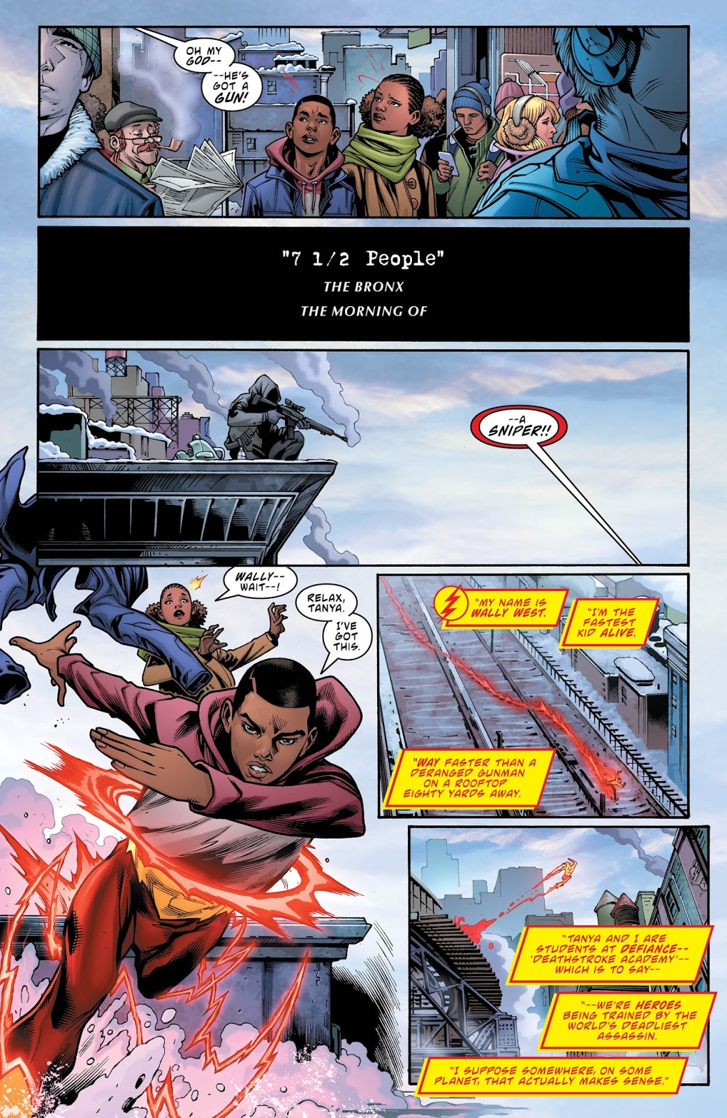 Flash Vs Deathstroke