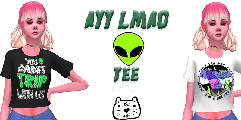 AYY LMAO tee | Recolor | YF - Kosineko