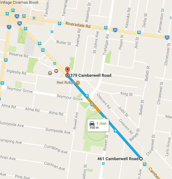 Golf Links Estate - Camberwell: Living here