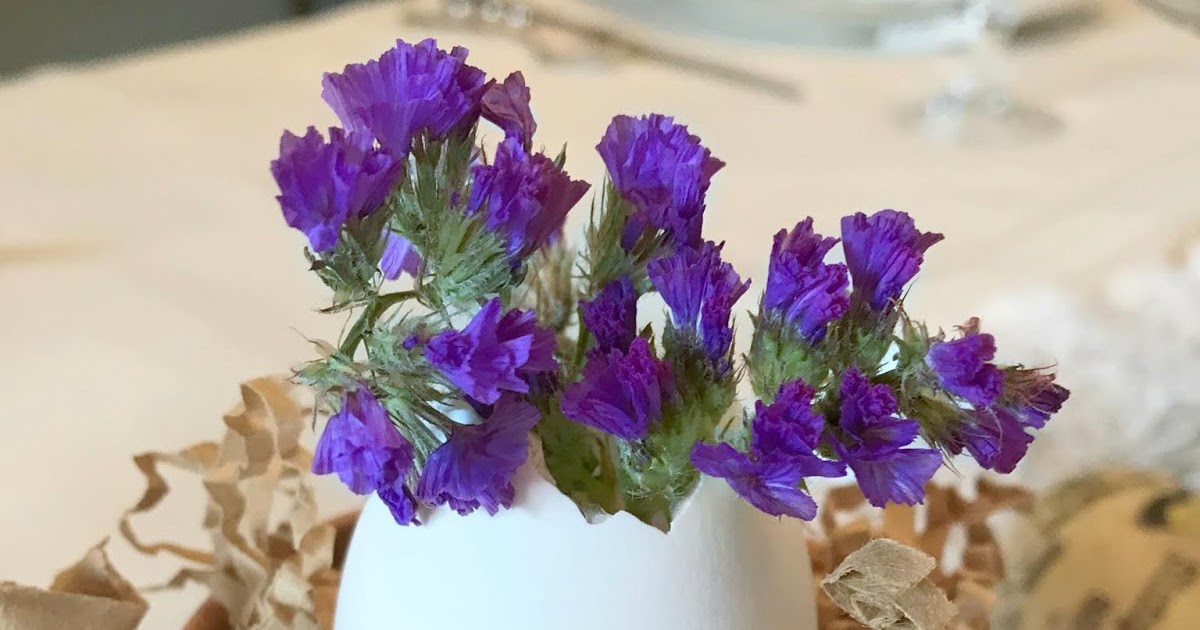 the Grand Surprise!: Eggshell Flower Vases