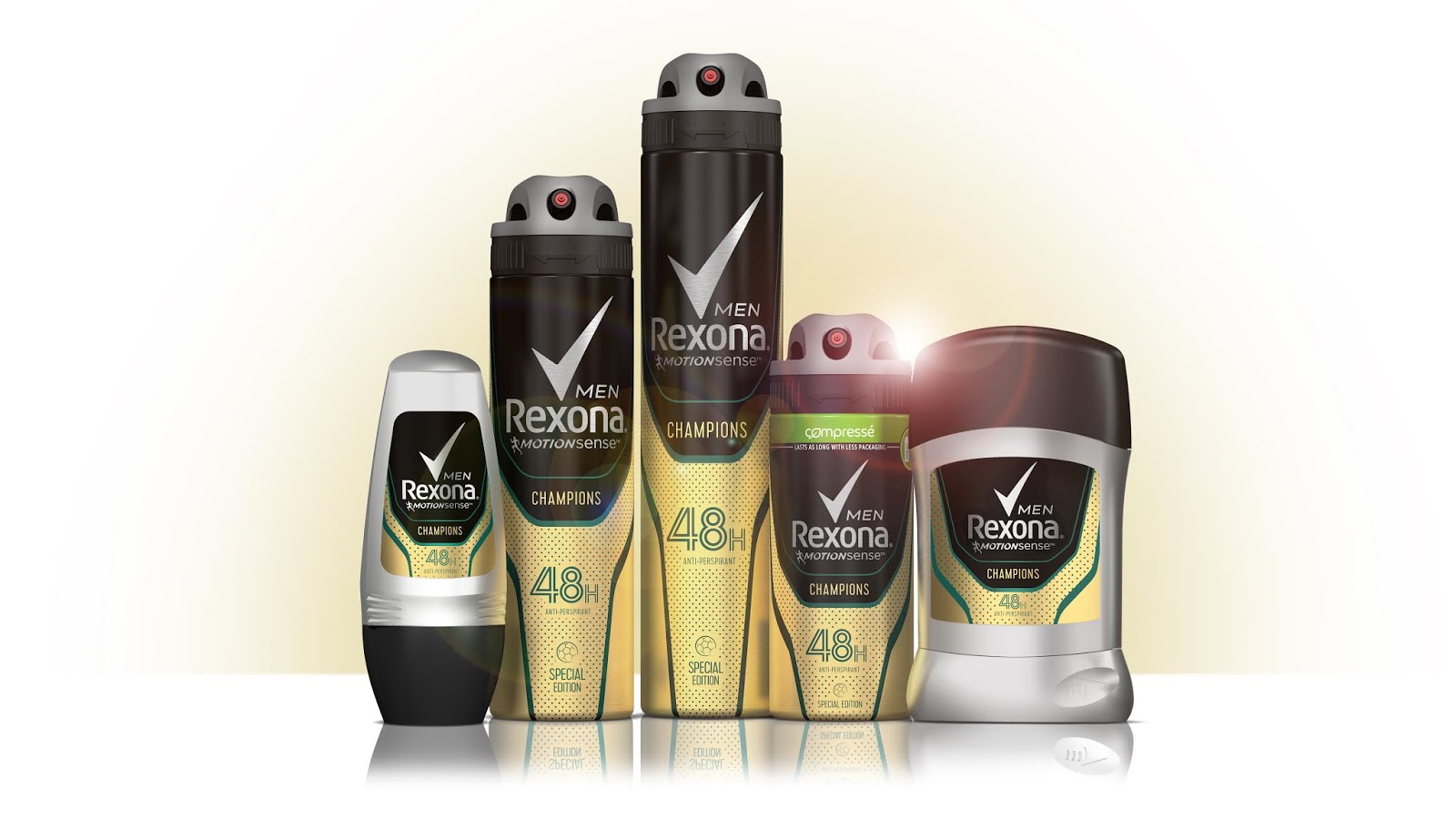 Rexona Champions – Packaging Of The World